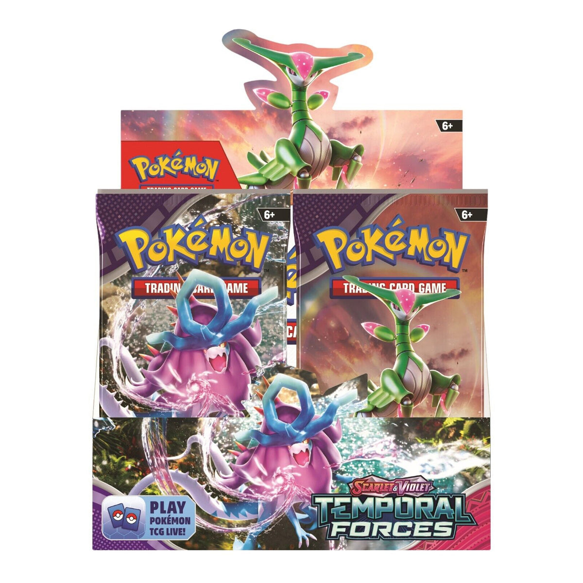 Pokemon TCG: Scarlet & Violet - Temporal Forces Booster Box — Best ...